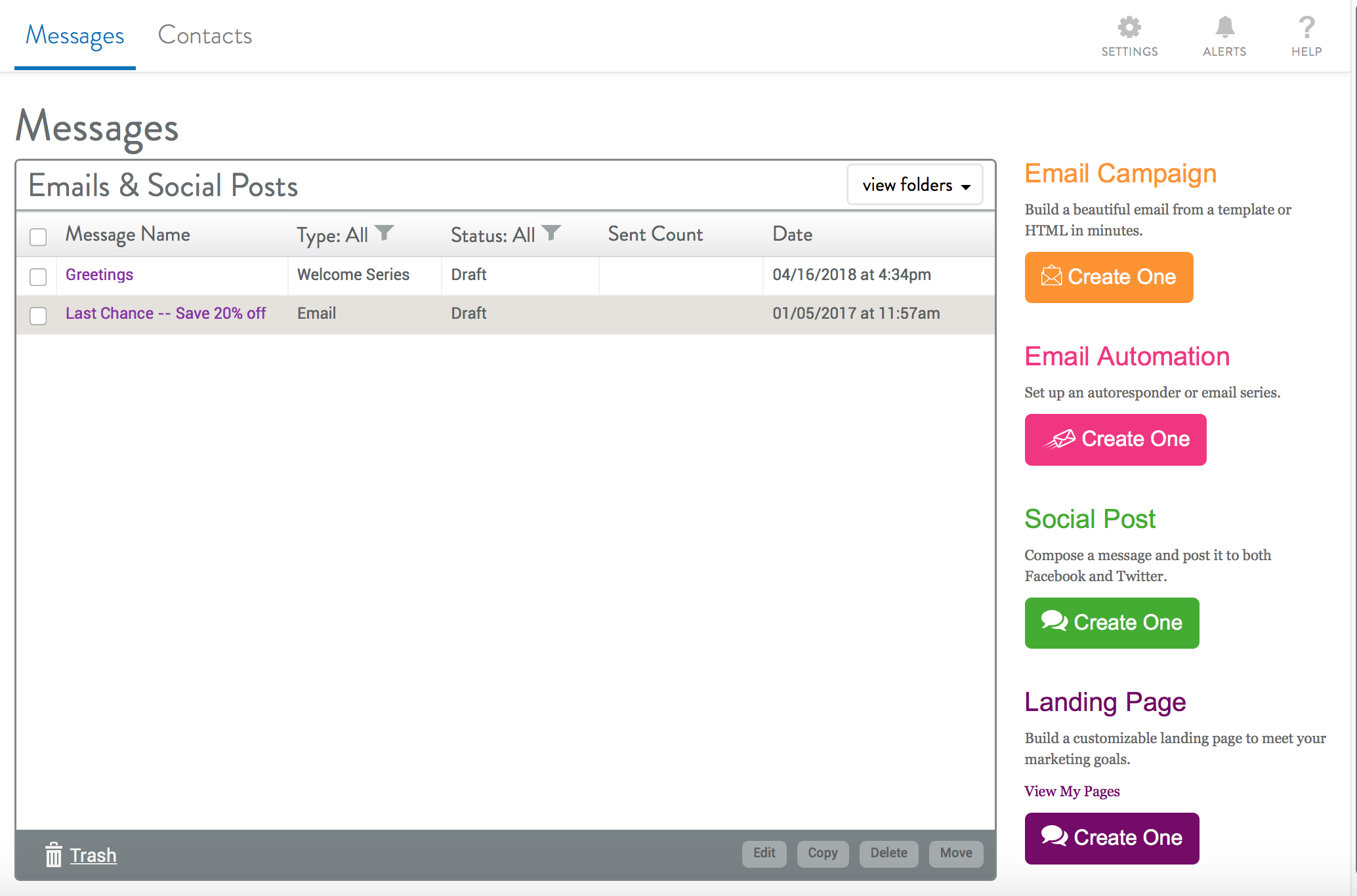 Getting started with Email Automation | VerticalResponse